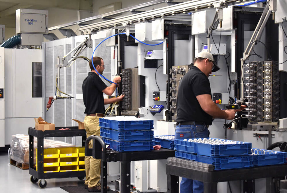 Mori Seiki Linear Pallet Pools 3 | Staub Precision Machine, Inc.